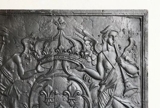 antique fire back | De Opkamer | Antique floors and fireplaces